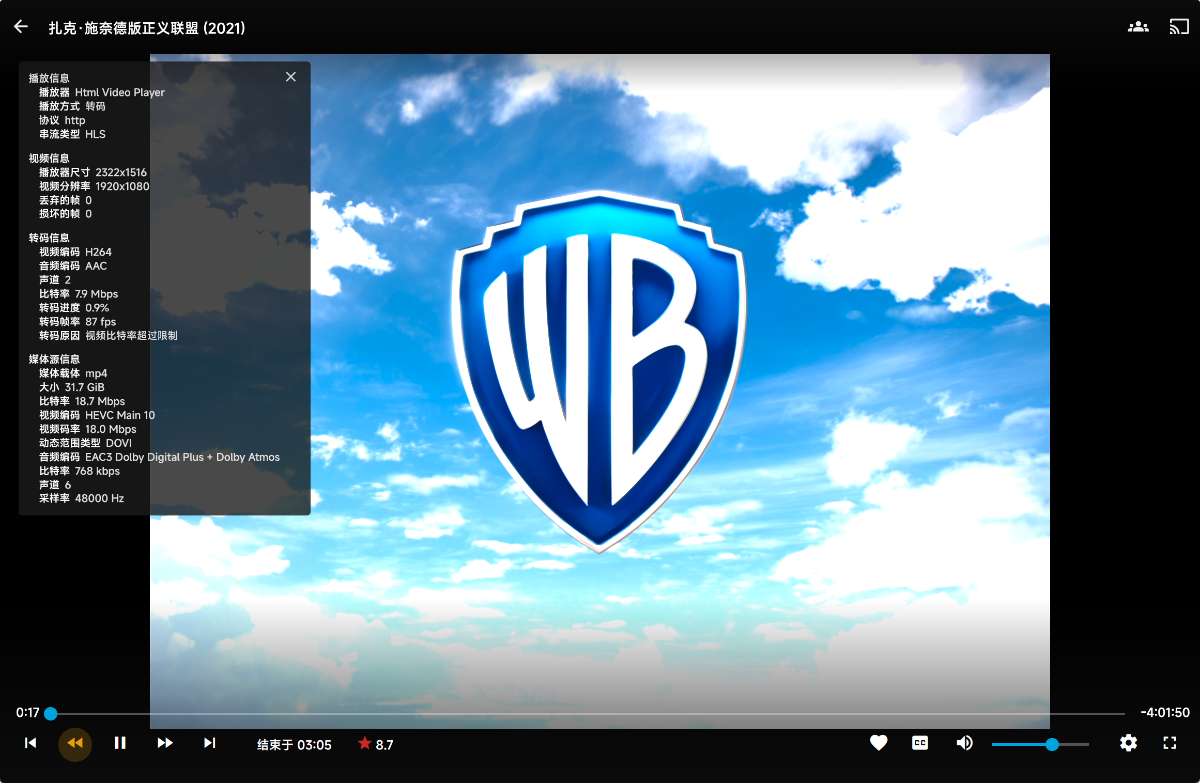 Jellyfin Intel核显硬解设置教程 支持QSV 硬解DV HDR H265 - BY个人笔记